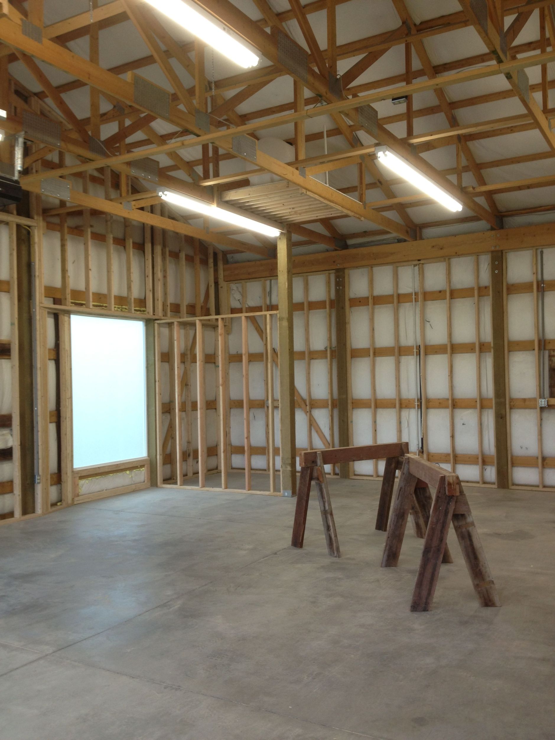 Pole Barn Art Studio | gabriel bergeron