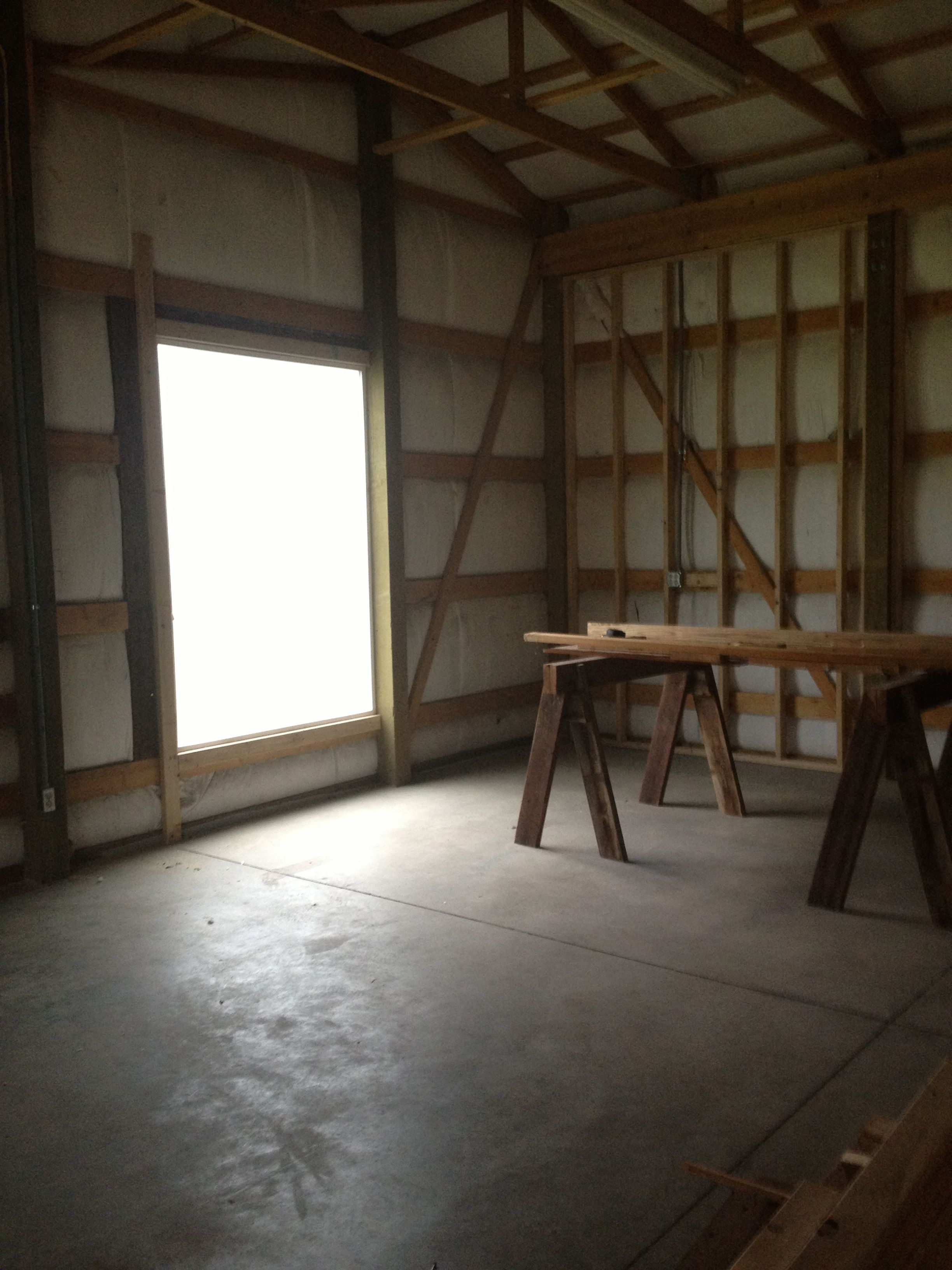 Pole Barn Art Studio | gabriel bergeron