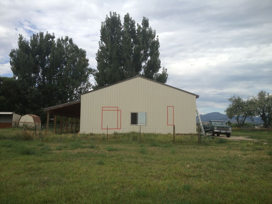 Pole Barn Art Studio | gabriel bergeron